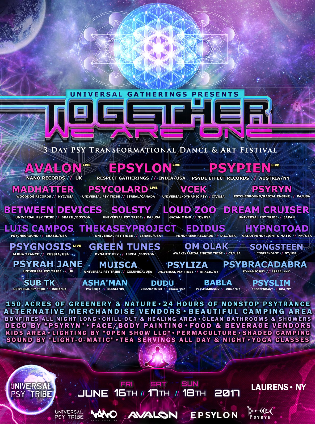 Universal Psy Tribe – Psytrance Parties & Festivals in Northeast USA